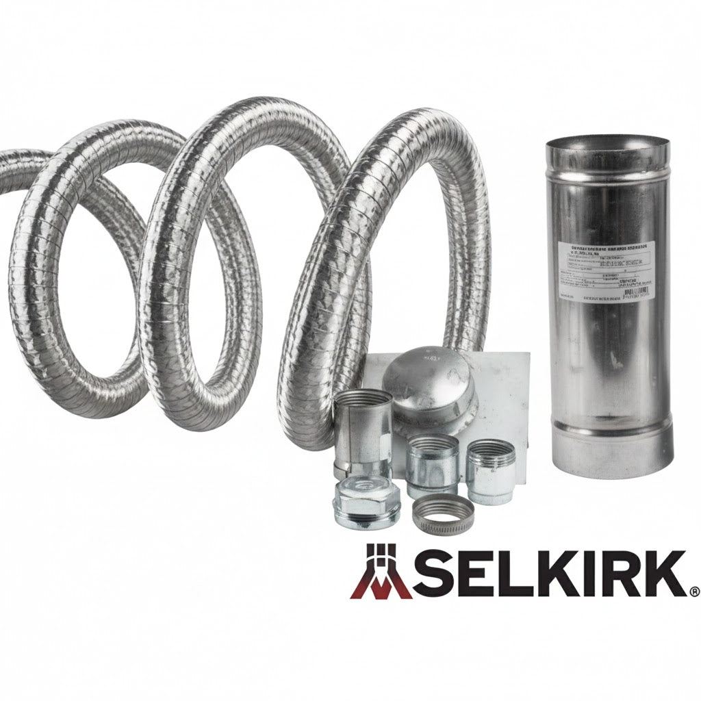 3" VP Pellet Vent Pipe | Duravent Pellet Pipe – Northline Express