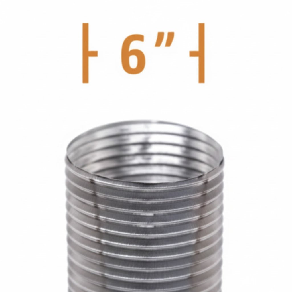 6" DuraLiner Liners - Flexible Chimney Liners – Northline Express