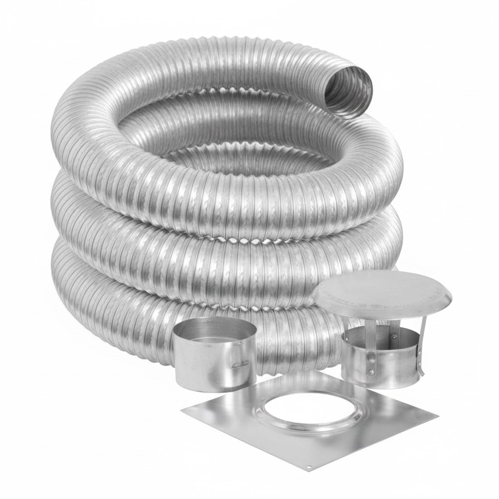 DuraFlex -Flexible Chimney Liner-Stainless Steel Liner – Northline Express
