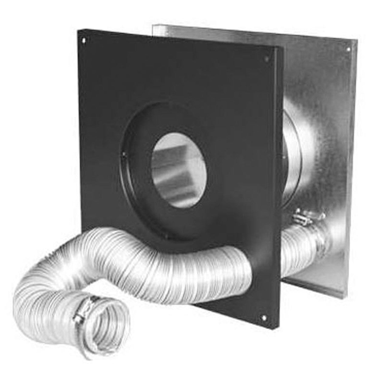 PelletVent Pro 3'' Wall Thimble Air Intake Kit - 3PVP-WTI | Chimney ...