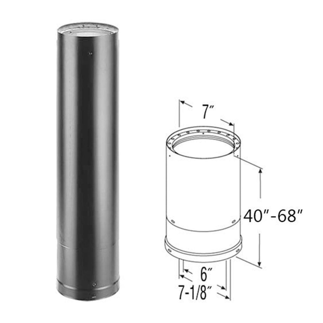 Stove Pipe | Flue Pipe | Fireplaces & Wood Stoves – Northline Express