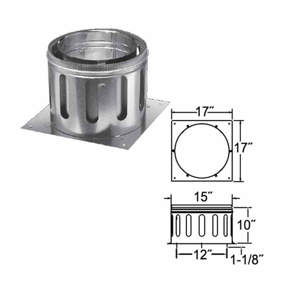 12" DuraChimney II Chimney-Air Cooled Pipe – Northline Express