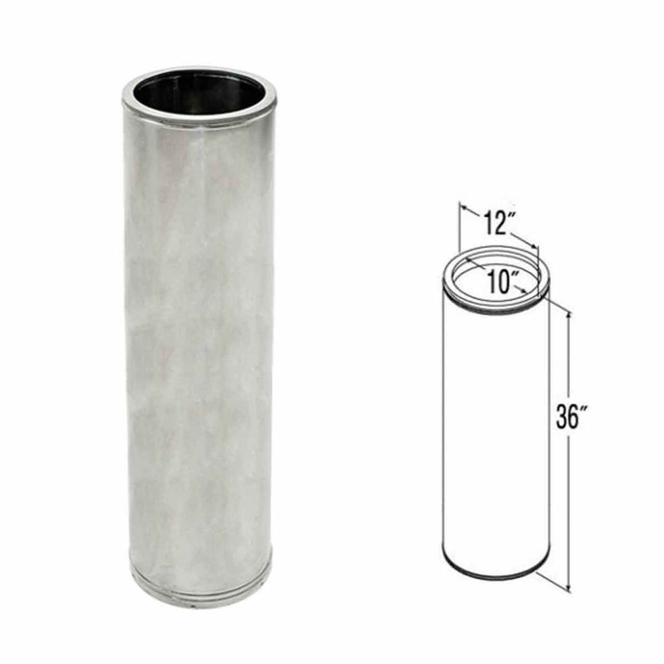 10" Chimney Pipe - 10" Flue Pipe | Northline Express