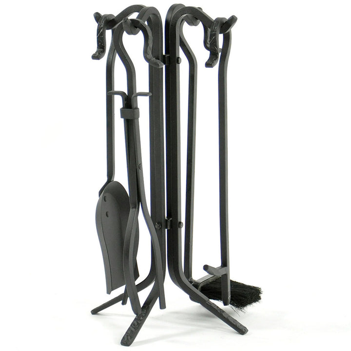 Forged Iron Fireplace Tool Sets - Wrought Iron Fireplace Tools ...