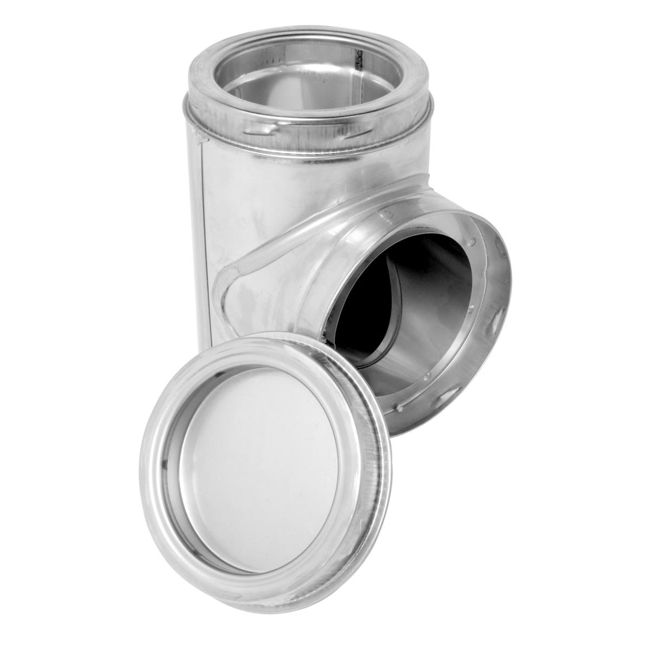 5'' SuperPro Stainless Steel Insulated Tee with Plug - SPR5ITP ...