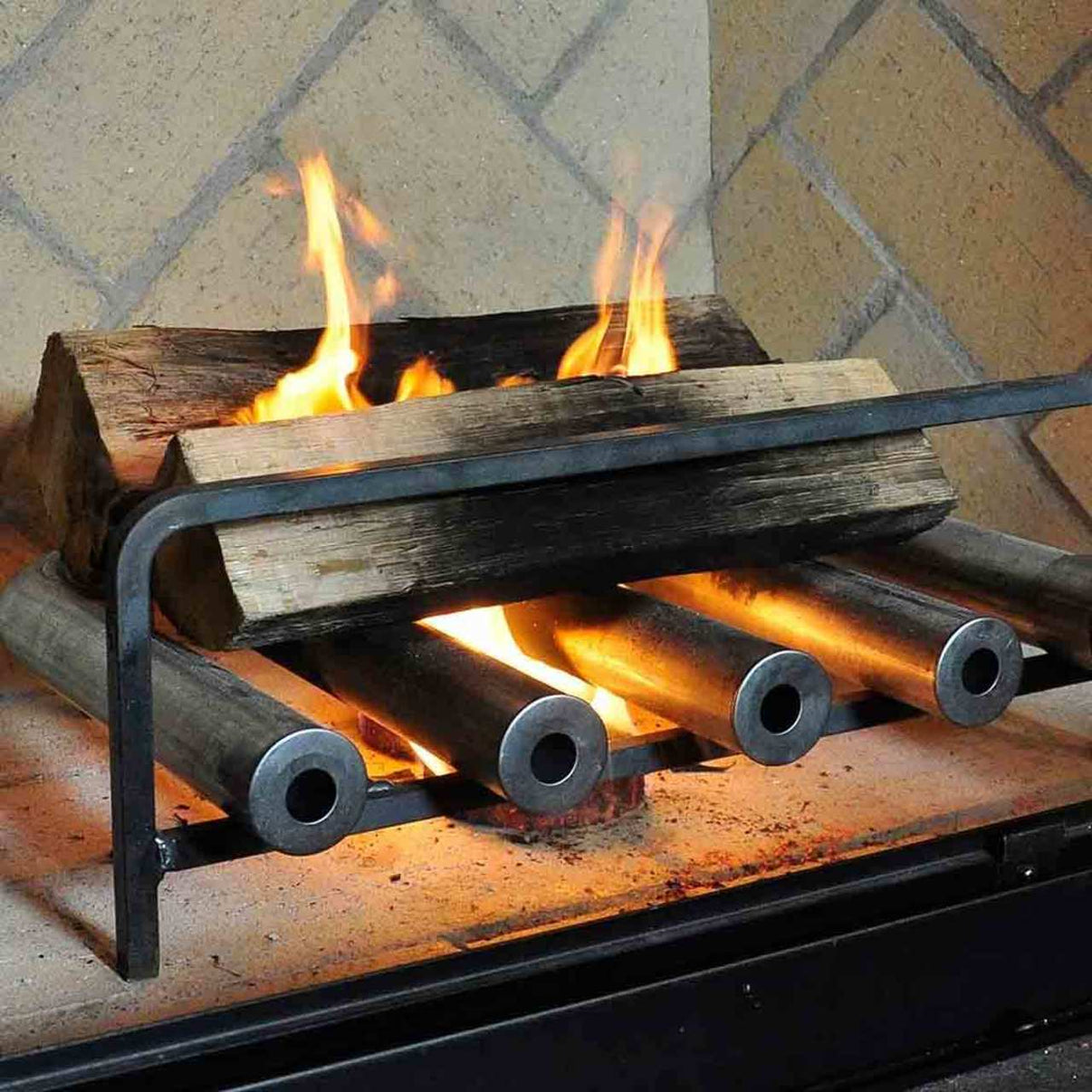 Custom Firescreen Spitfire Fireplace Heater | 4 Tubes w/ Blower | Fans ...