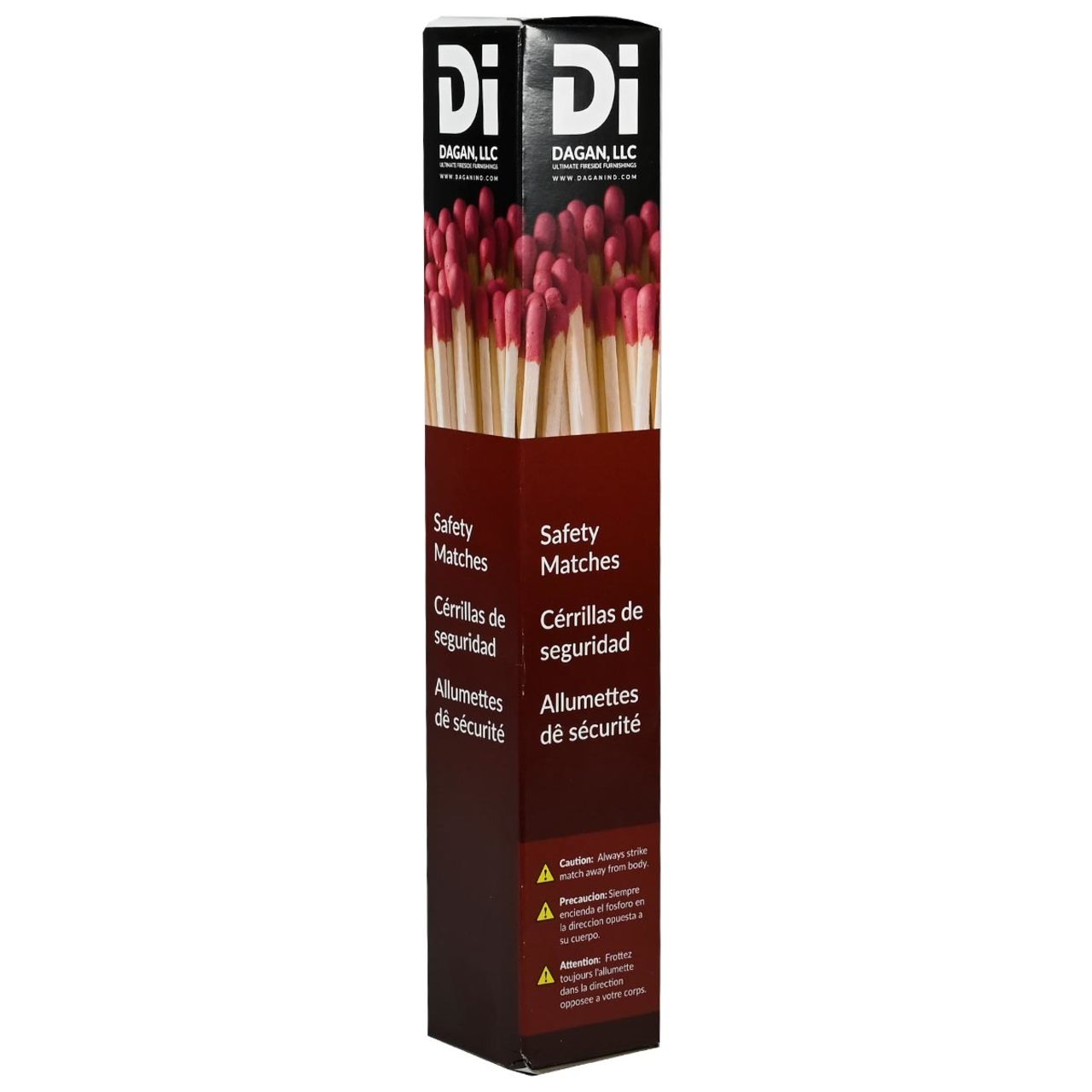 Extra Long Premium Fireplace Matches, 90 Matches Per Box, 12 pack ...