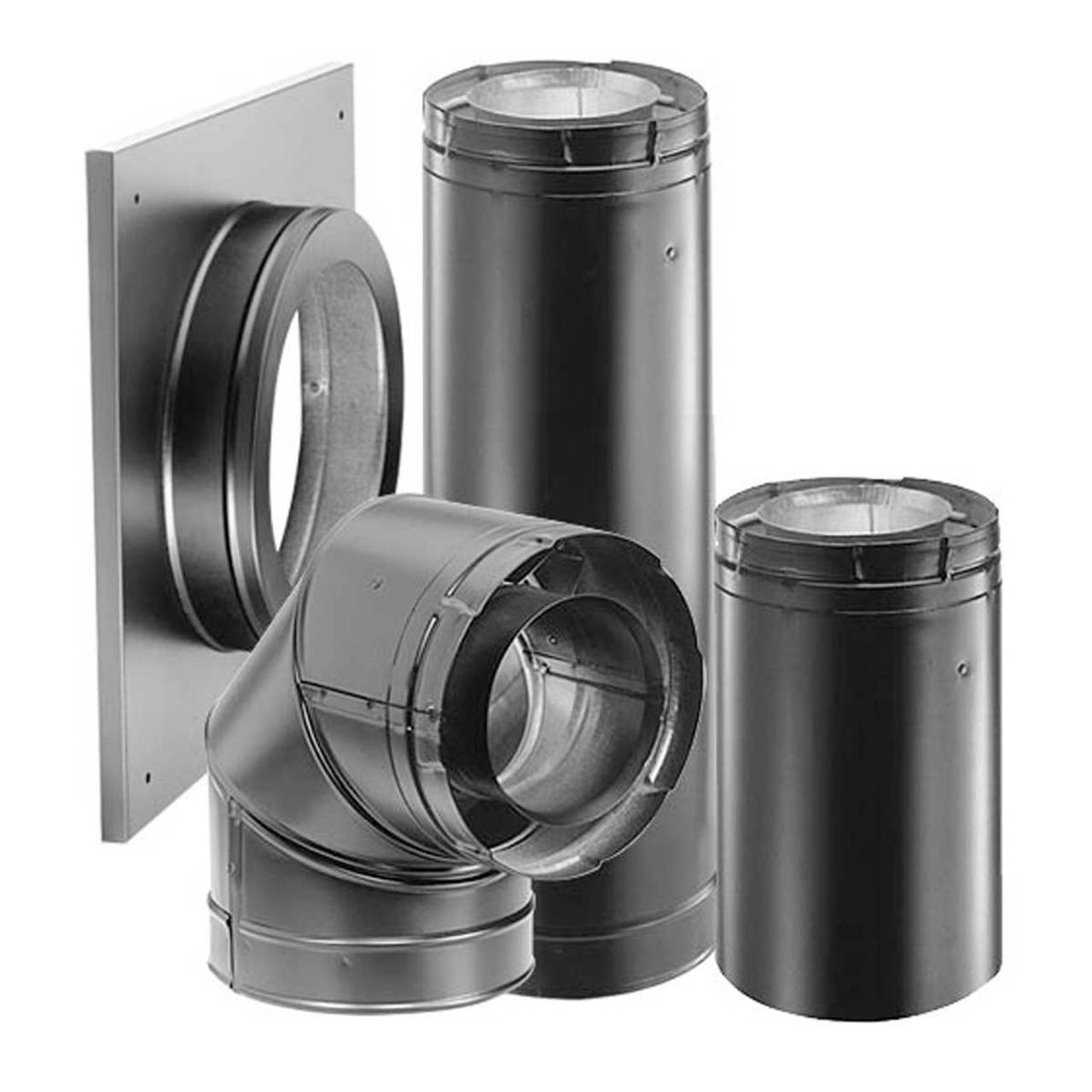 4'' x 6 5/8'' DirectVent Pro Horizontal Termination Kit A - 46DVA-KHA ...