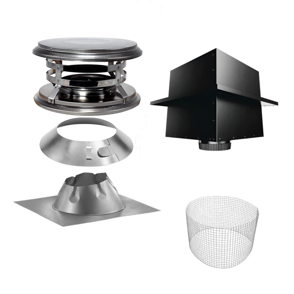 Stove Pipe & Chimney | Shop All Chimney Caps, Liners, Flashing & More ...