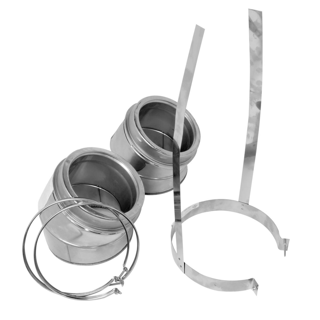 Selkirk 8'' 30 Degree Stainless Elbow Kit - 8T-EL30-KIT | Chimney Pipe ...